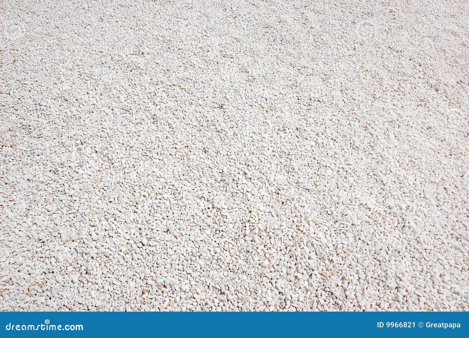 White Gravel Stock Image - Image: 9966821