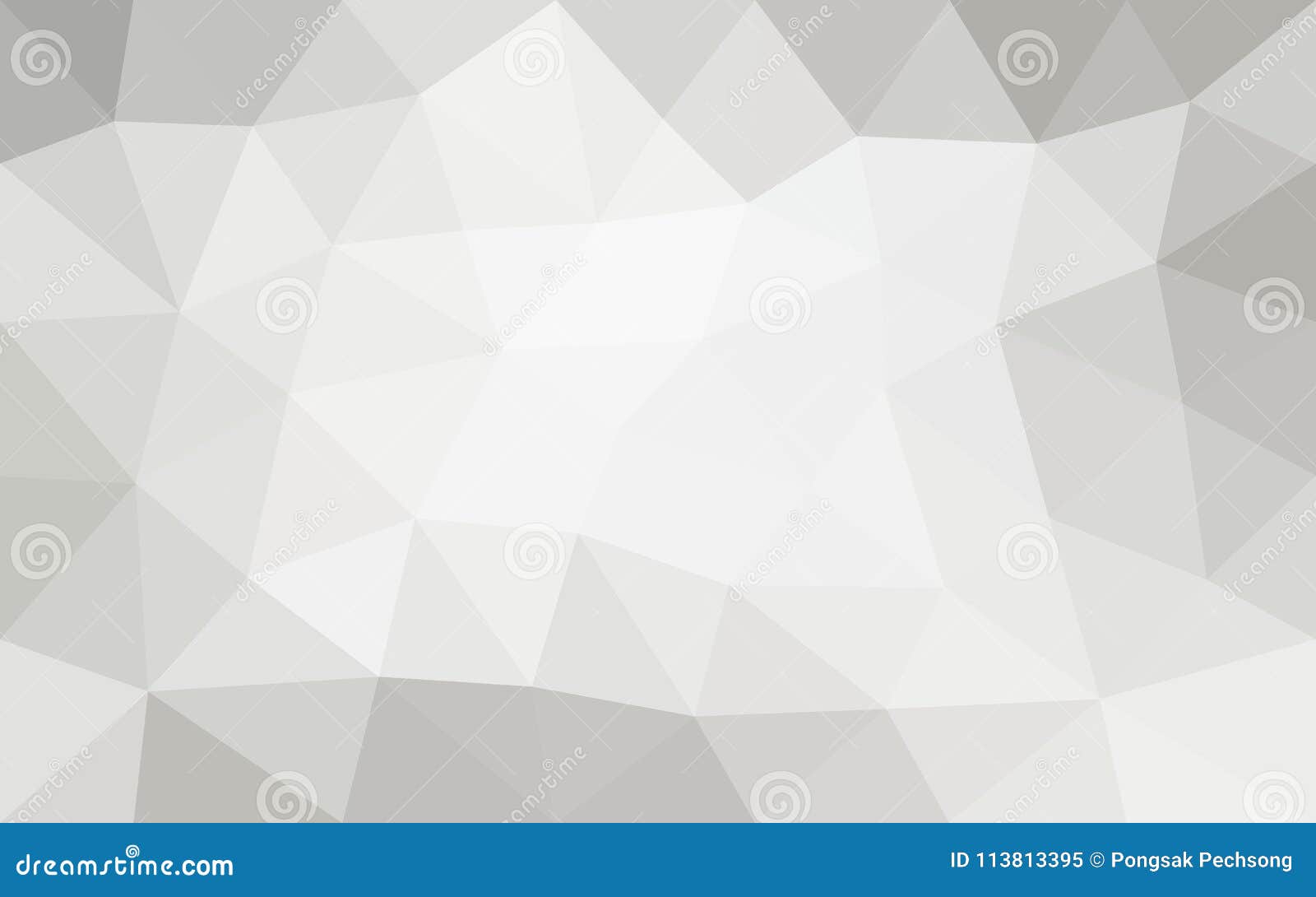 White, Gray, Abstract Geometric Background, Vector from Polygons ...