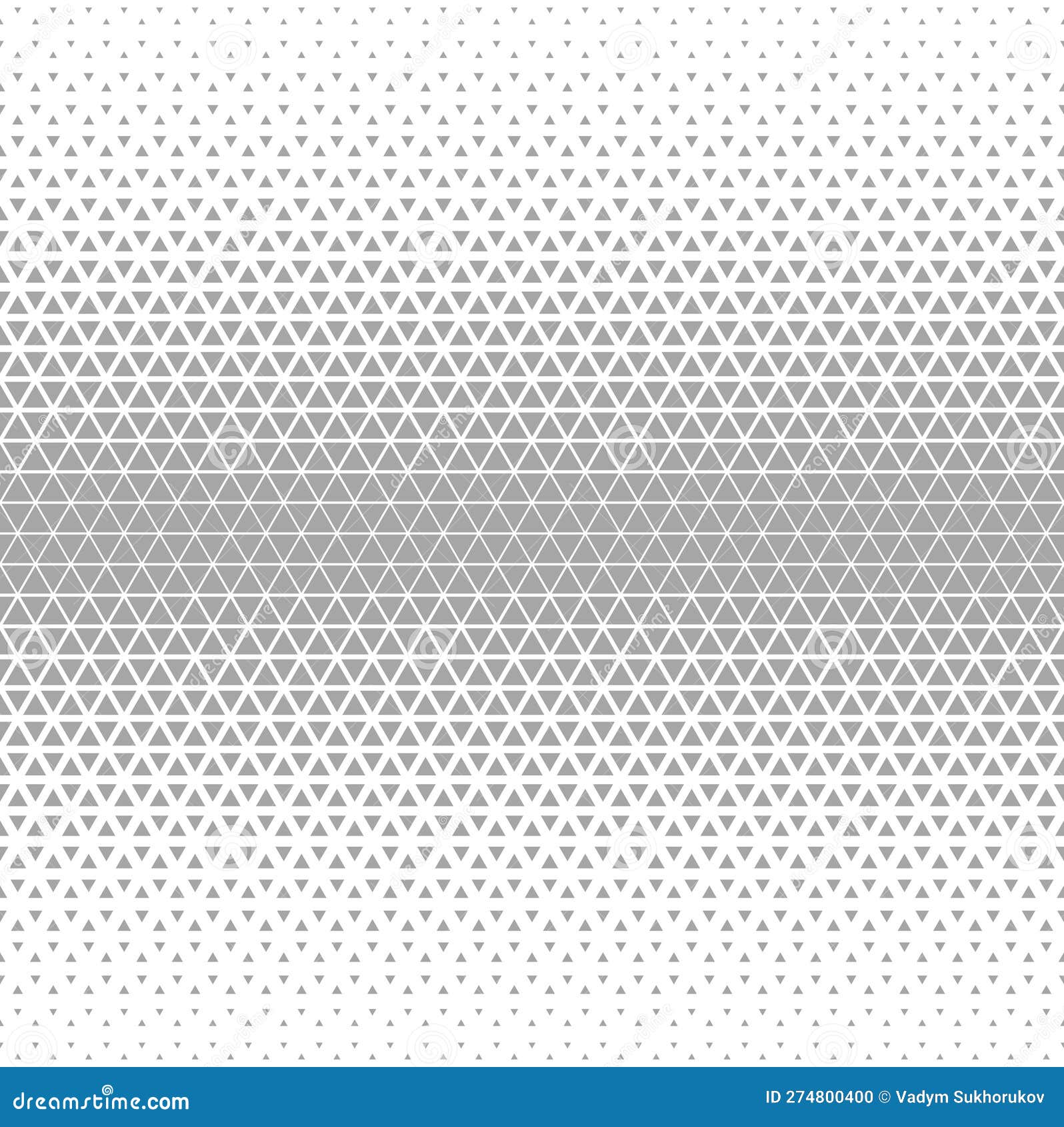 White Gray Halftone Triangles Pattern. Abstract Geometric Gradient Background. Vector ...