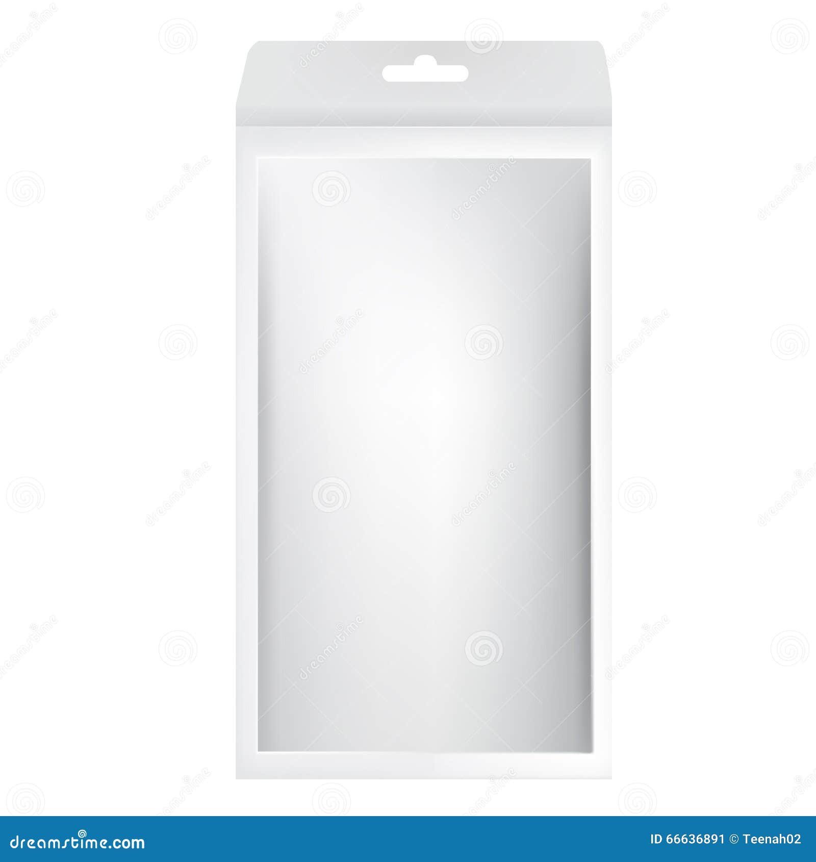 Hang Tab Window Box Template, Vector With Die Cut / Laser Cut Layers ...