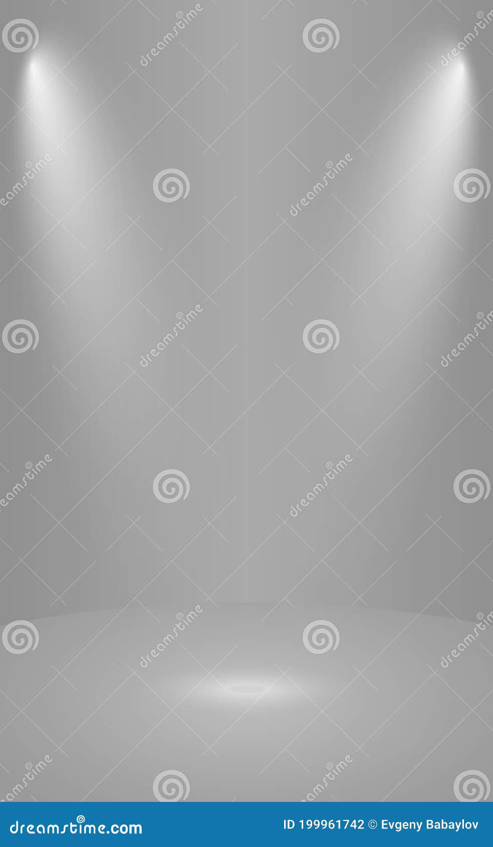 White with Gray Panoramic Studio Background with White Glow - Vector ...