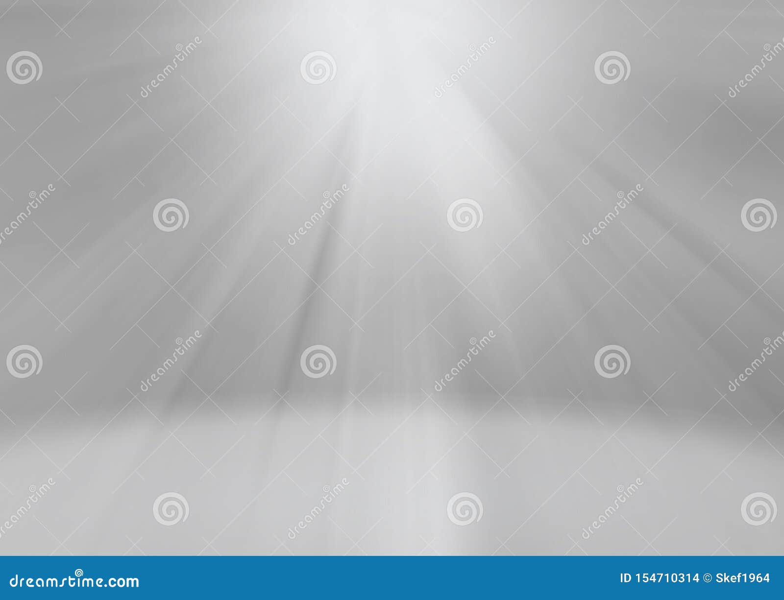 White Gray Radiant Background with Reflection. Stock Illustration ...