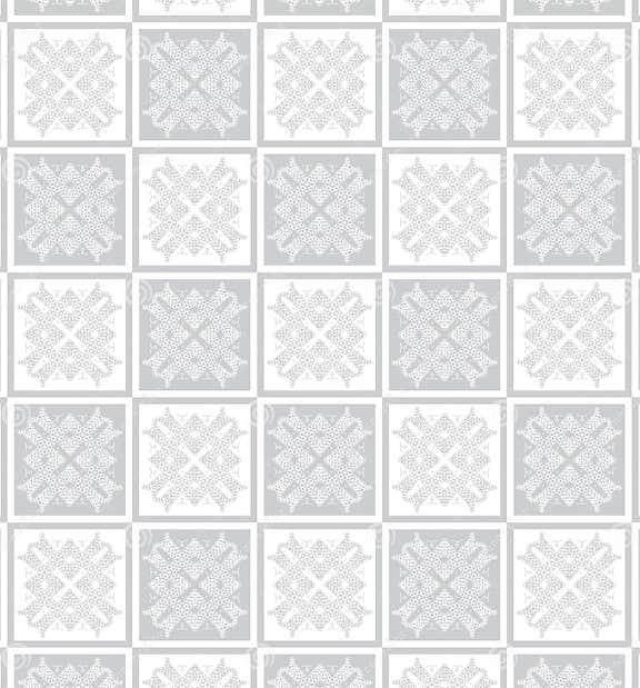 White-gray Seamless Pattern with a Checkerboard Pattern Stock Vector ...