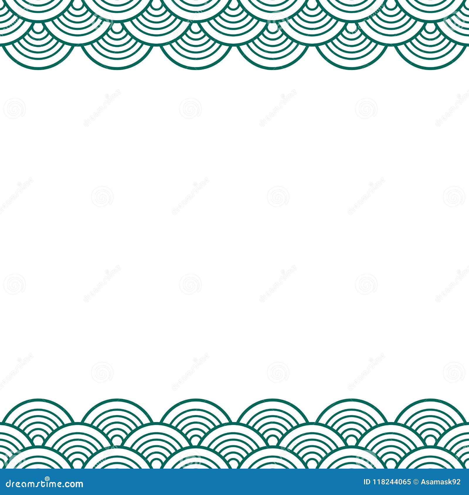 Green Seigaiha Japanese Wave Pattern. Cartoon Vector | CartoonDealer ... Green Seigaiha Japanese Wave Pattern. Cartoon Vector | CartoonDealer ...