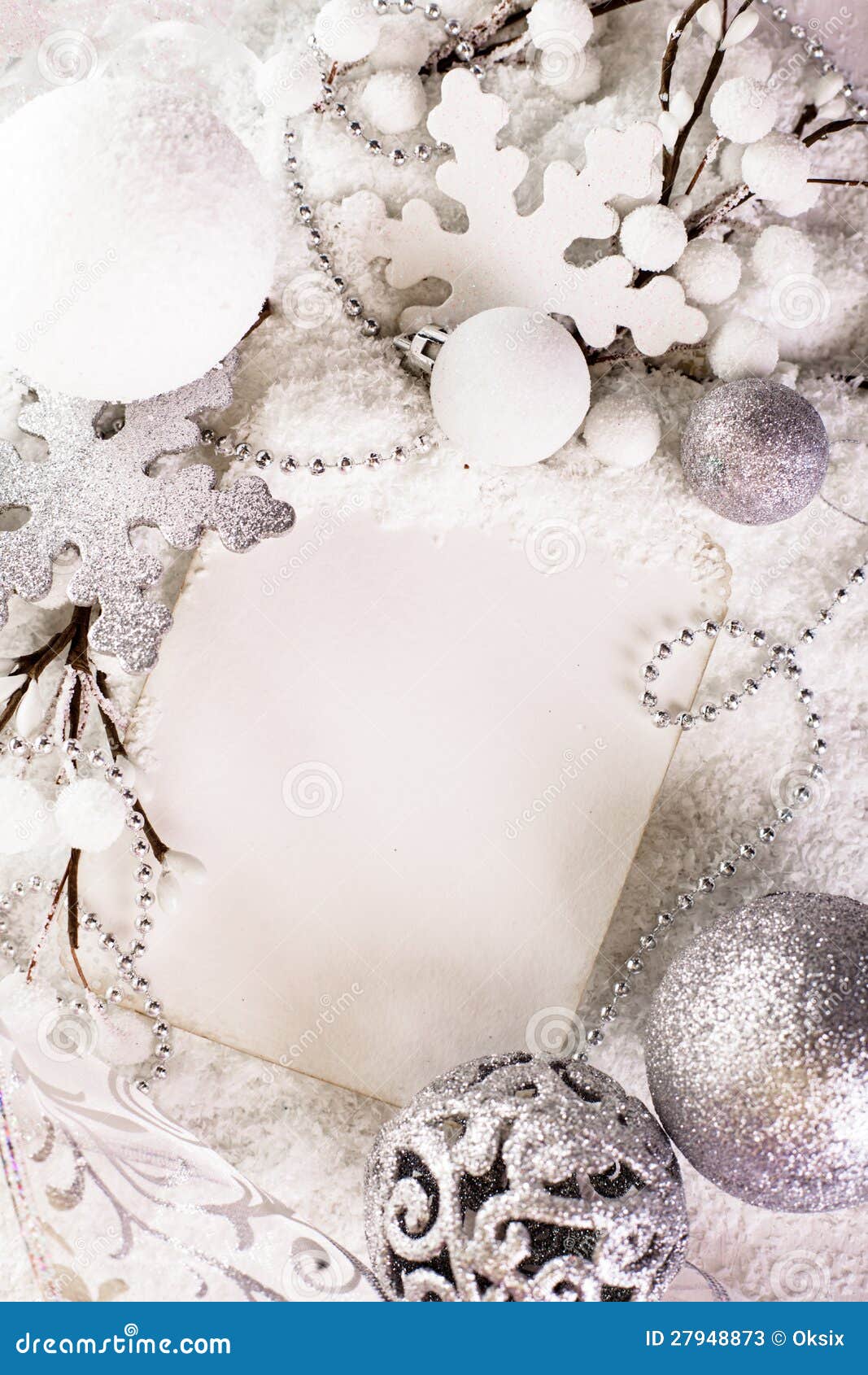 White greeting card stock image. Image of ball, card - 27948873