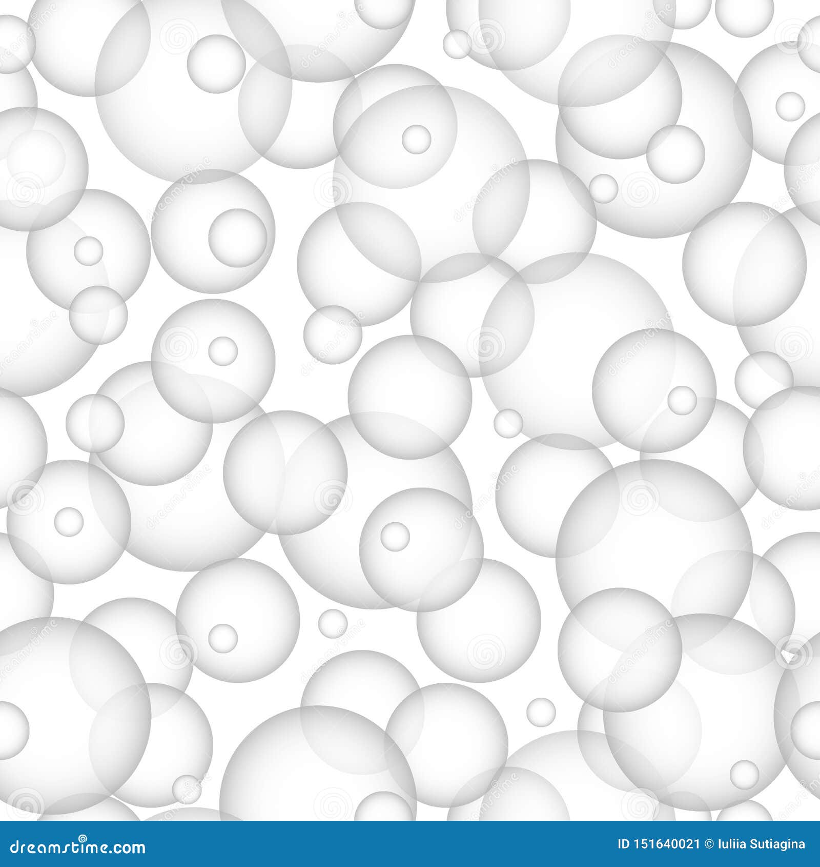 White and Grey Abstract Modern Transparency Circle Background. Imposed ...