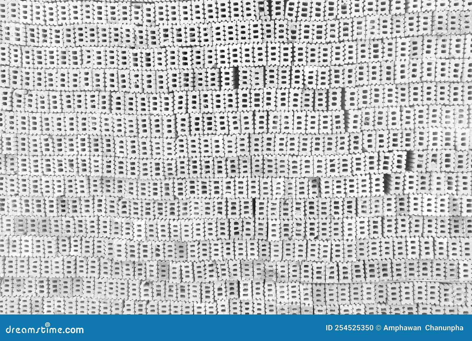 White Grey Bricks Pile Background with Seamless Overlap Patterns at ...