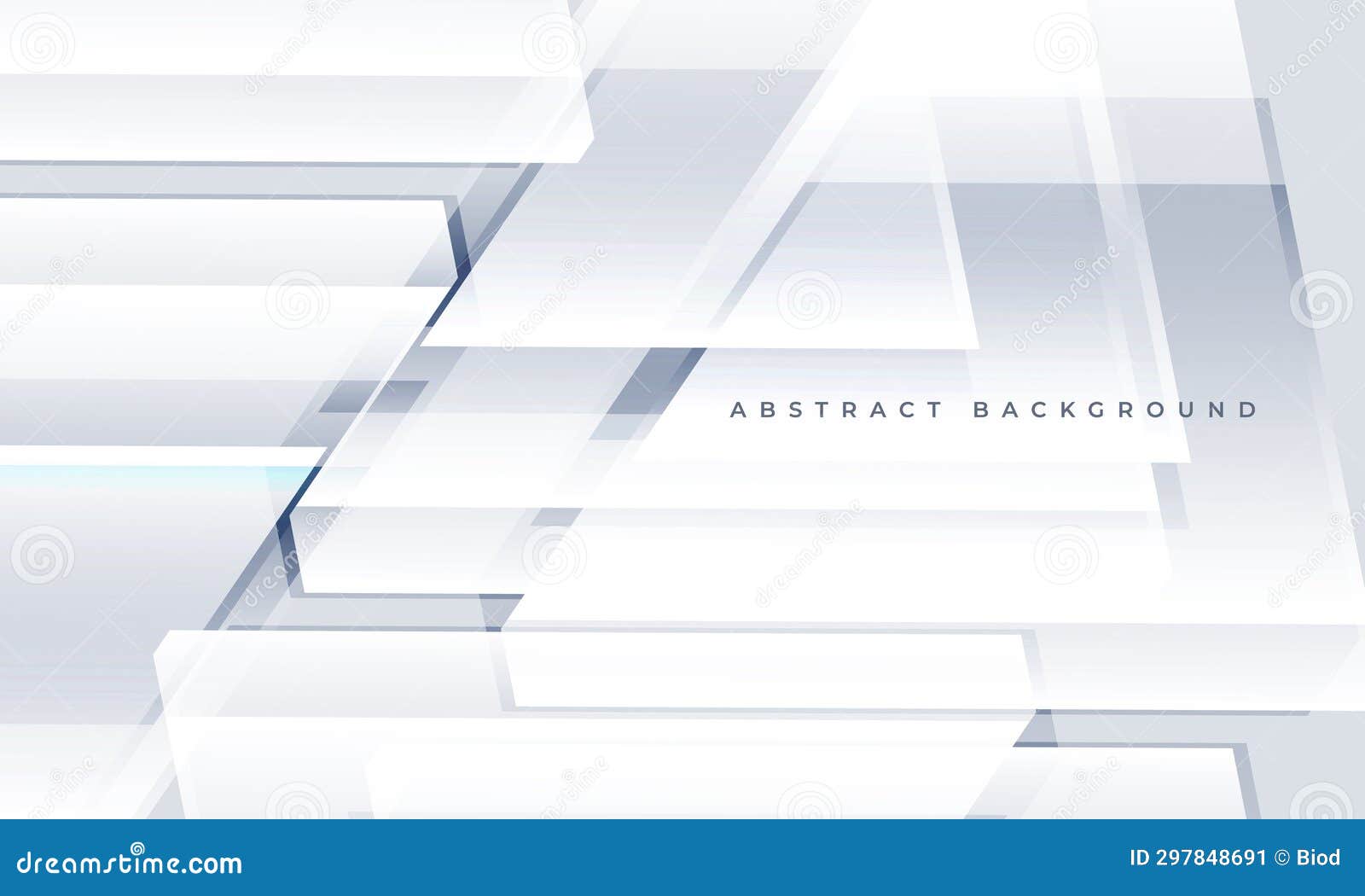 White and Grey Modern Abstract Background with Geometric Shapes. Stock ...
