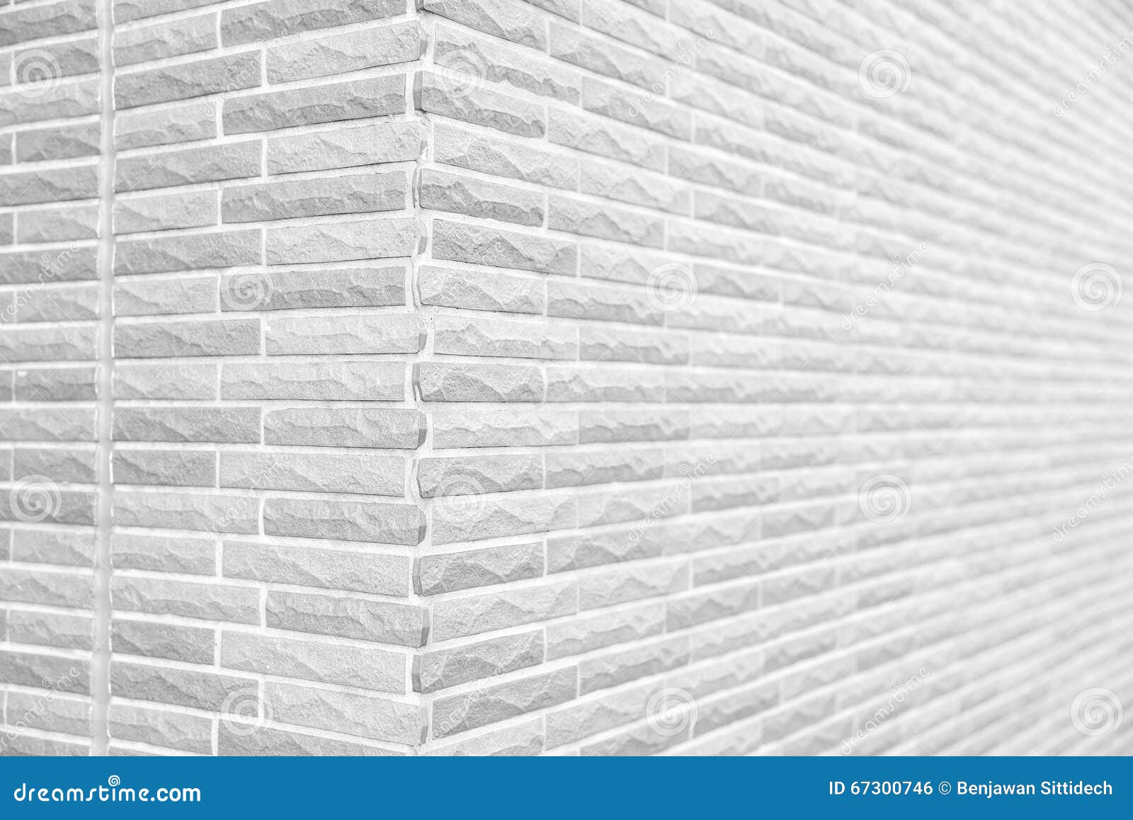 White Grunge Brick Wall Corner Stock Photo - Image of material, brick ...