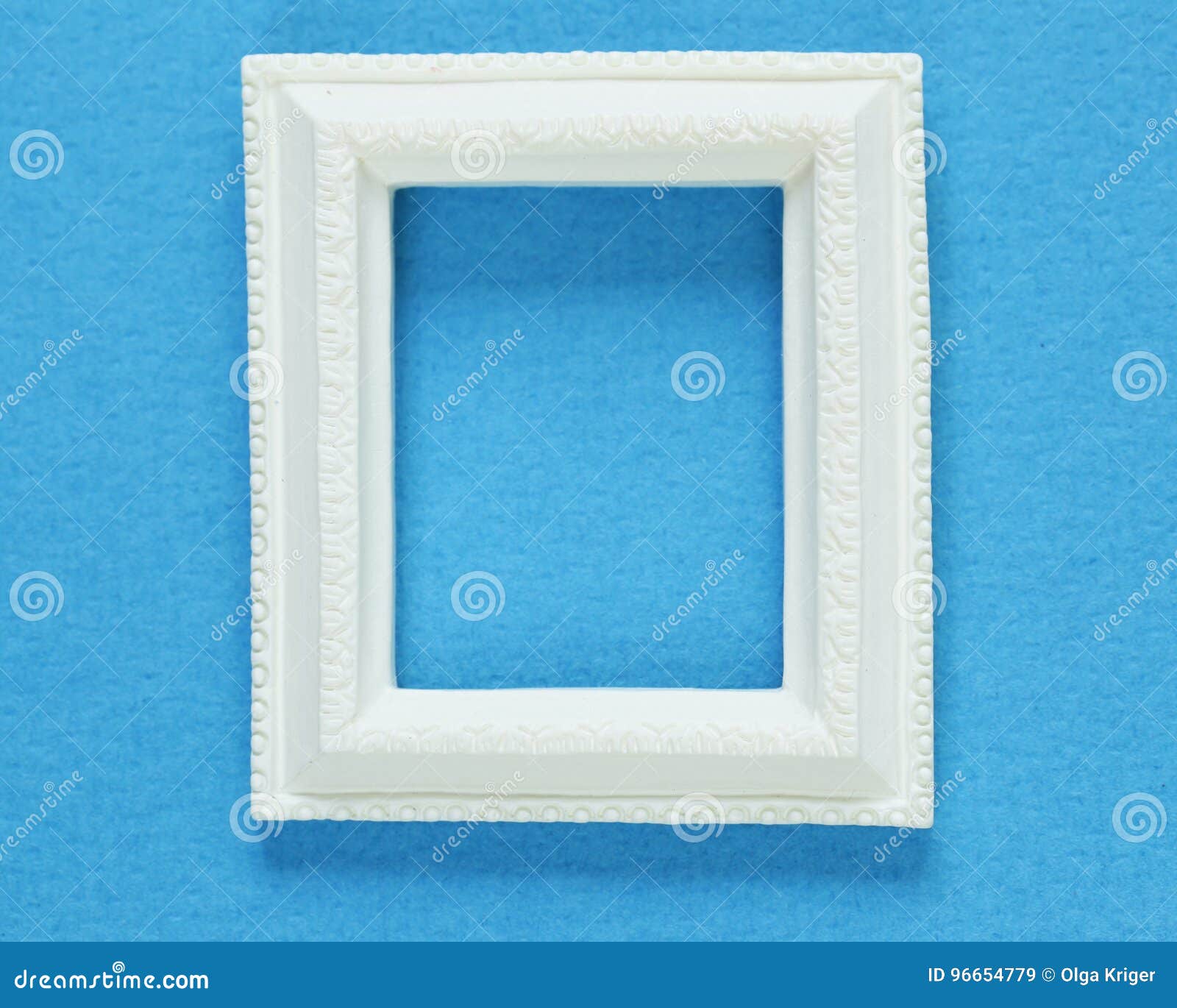 White gypsum frame stock image. Image of decorative, decor - 96654779