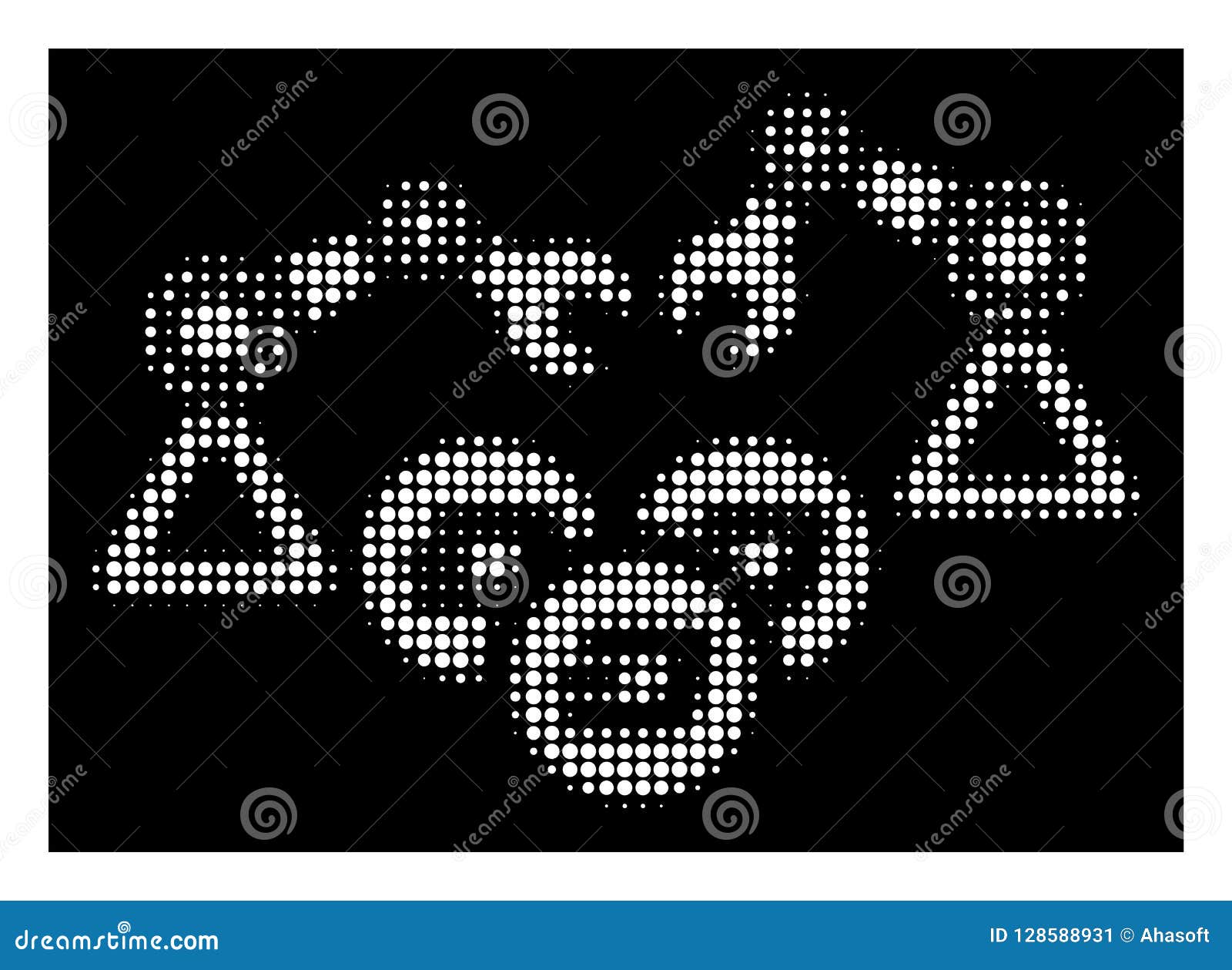 White Halftone Dash Mining Robotics Icon Stock Vector - Illustration of ... White Halftone Dash Mining Robotics Icon Stock Vector - Illustration of ...