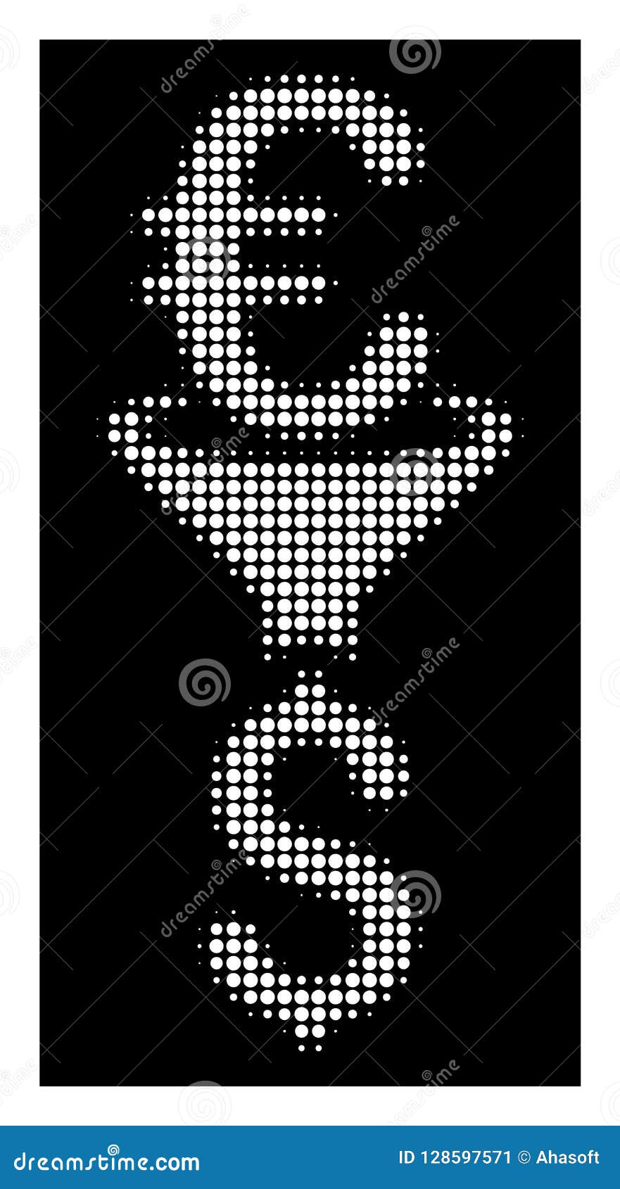 White Halftone Euro Dollar Conversion Filter Icon Stock Vector ... White Halftone Euro Dollar Conversion Filter Icon Stock Vector ...