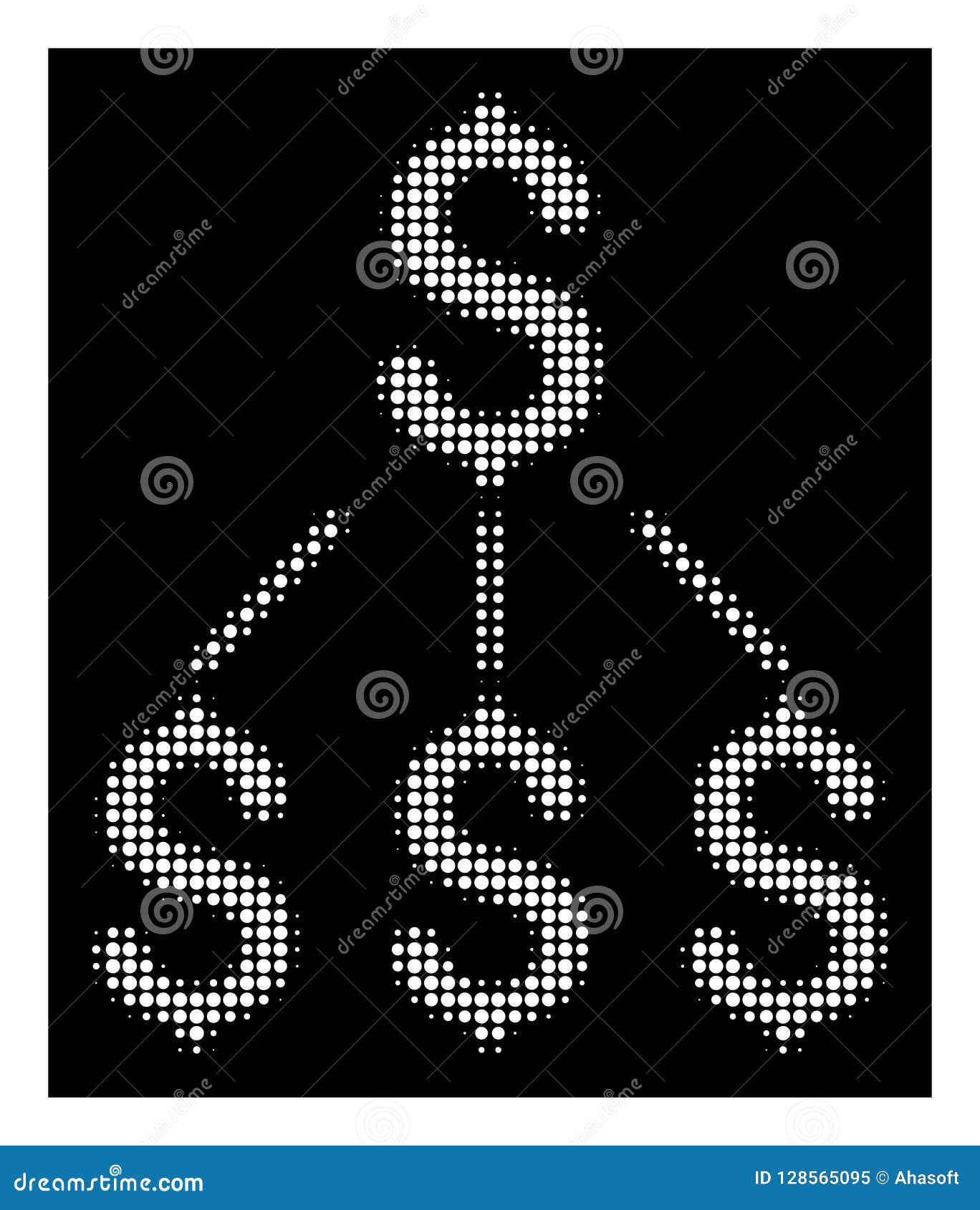 Financial Structure Vector Line Icons Set. Finance, Structure, Capital ...