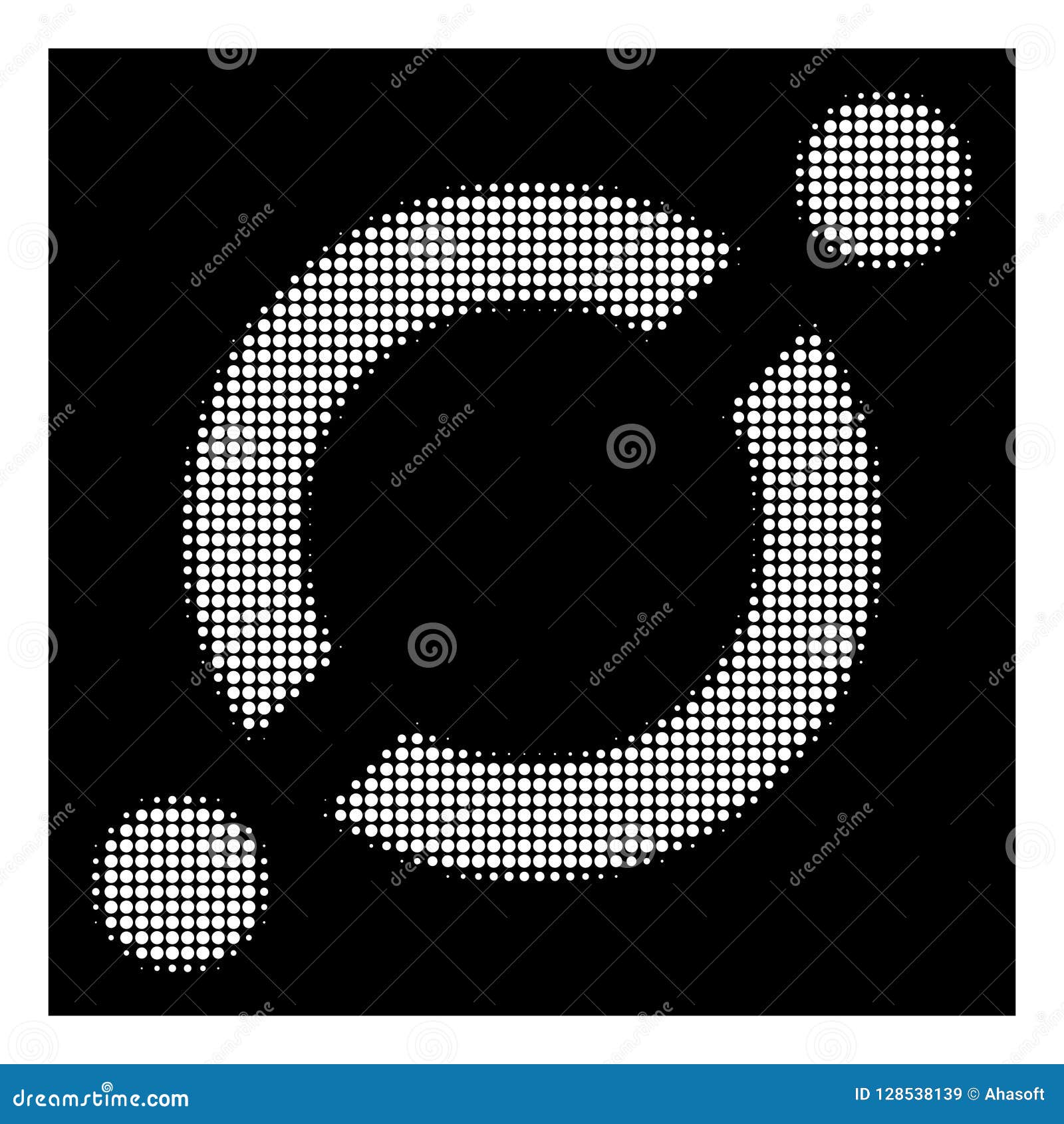 White Halftone Node Link Icon Stock Vector - Illustration of appliance ... White Halftone Node Link Icon Stock Vector - Illustration of appliance ...