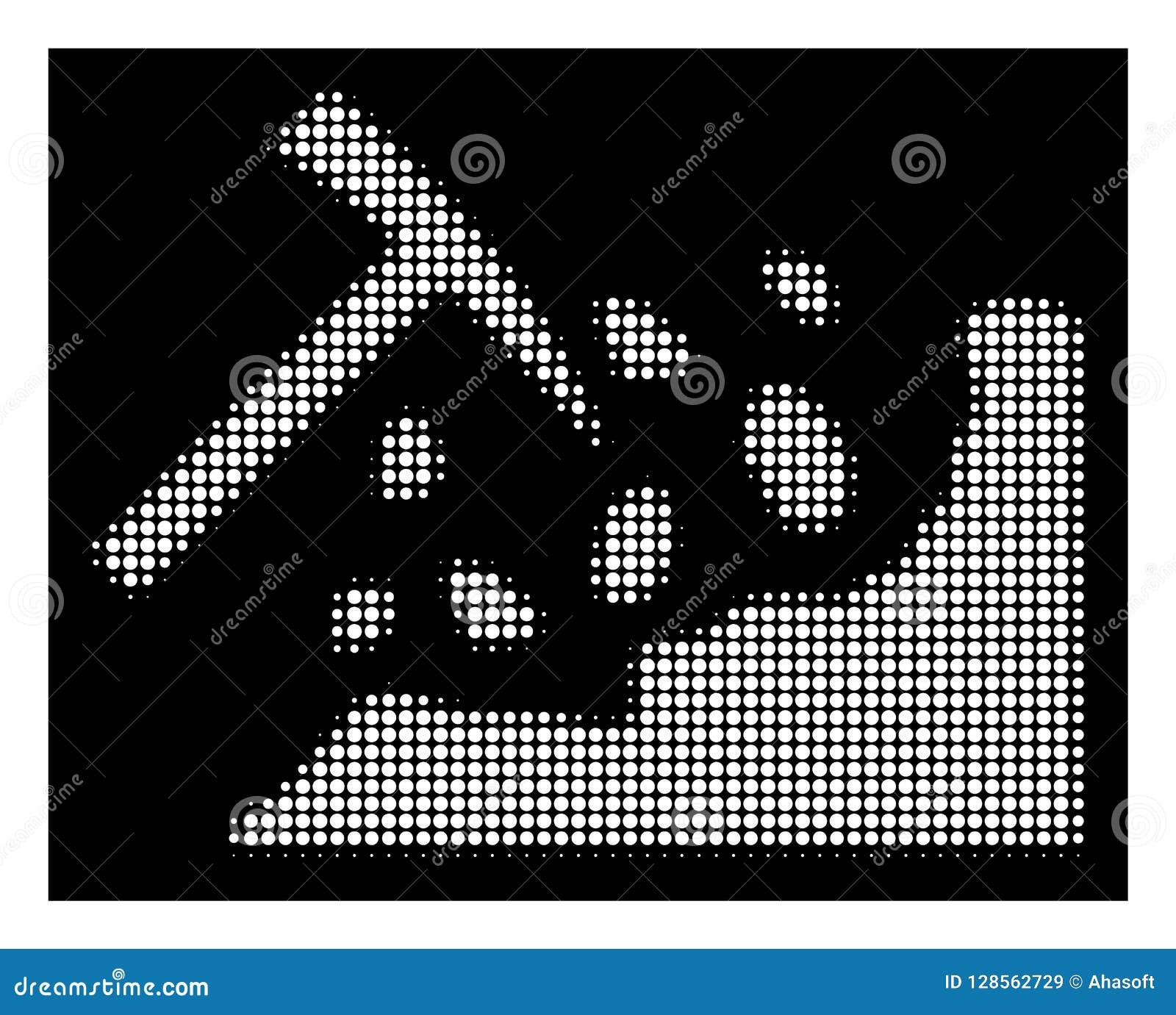 White Halftone Rock Mining Hammer Icon Stock Vector - Illustration of ... White Halftone Rock Mining Hammer Icon Stock Vector - Illustration of ...