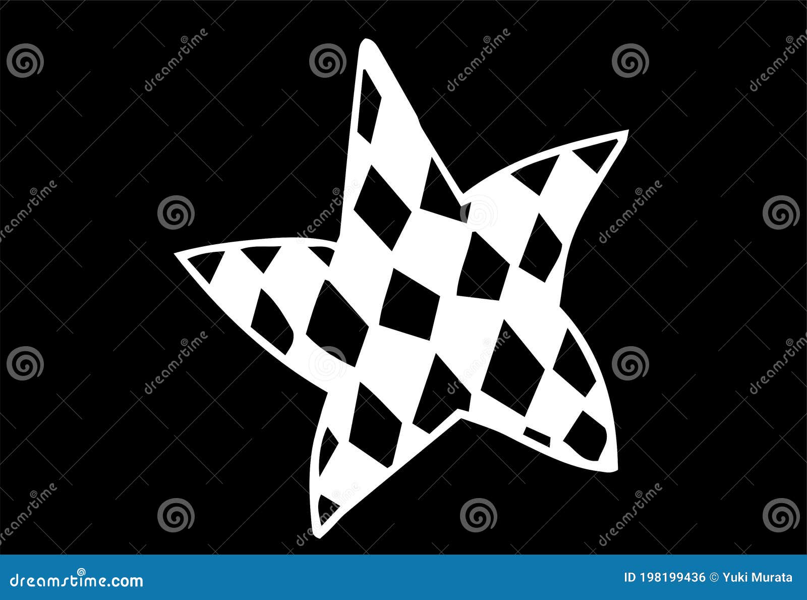 White Hand-drawn star stock vector. Illustration of space - 198199436