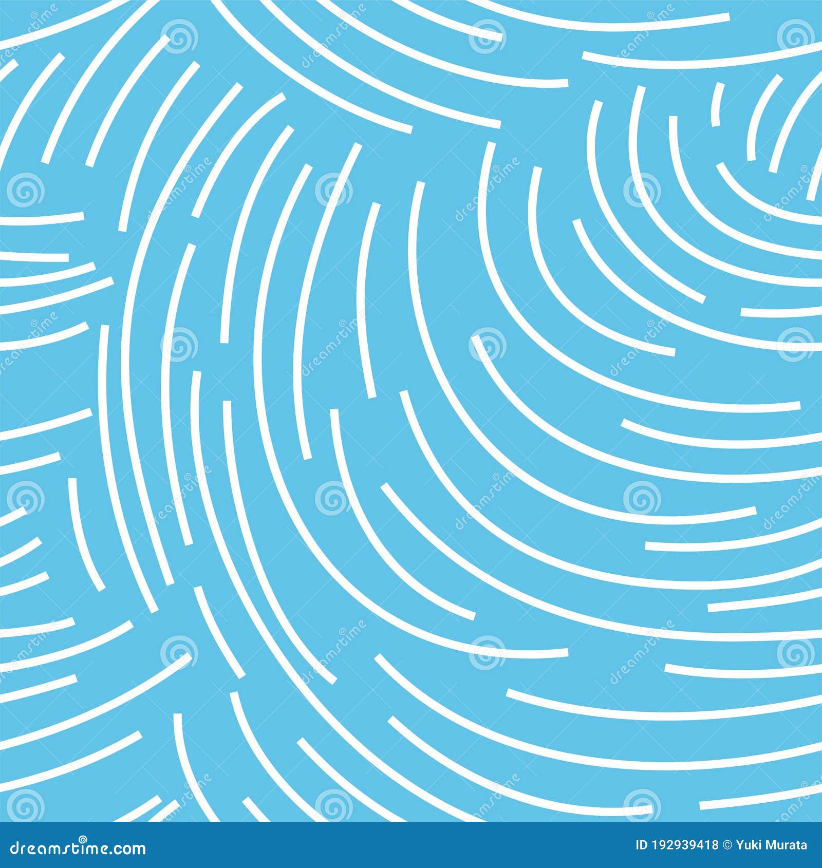 White Hand Painted Simple Line Pattern Variation Stock Illustration ...