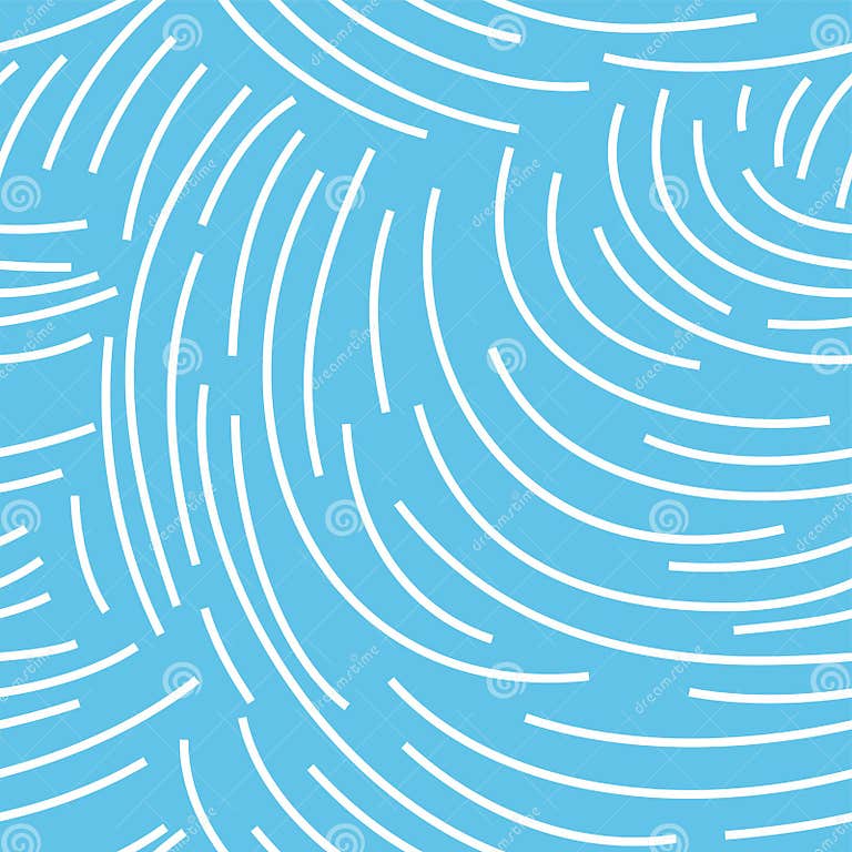 White Hand Painted Simple Line Pattern Variation Stock Illustration ...