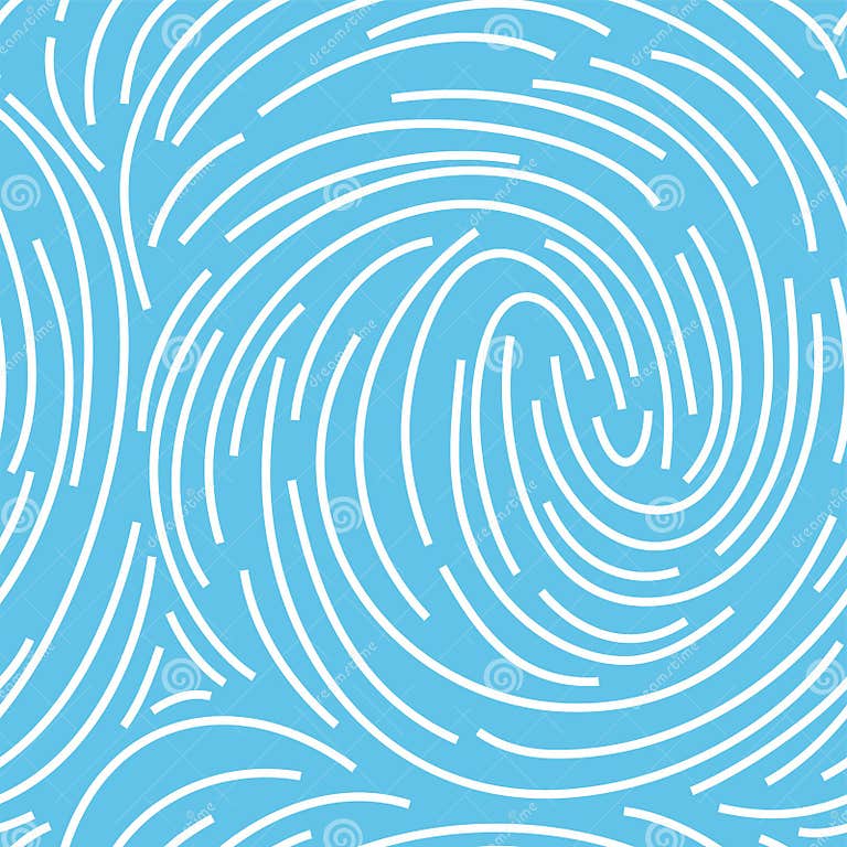 White Hand Painted Simple Line Pattern Variation Stock Illustration ...