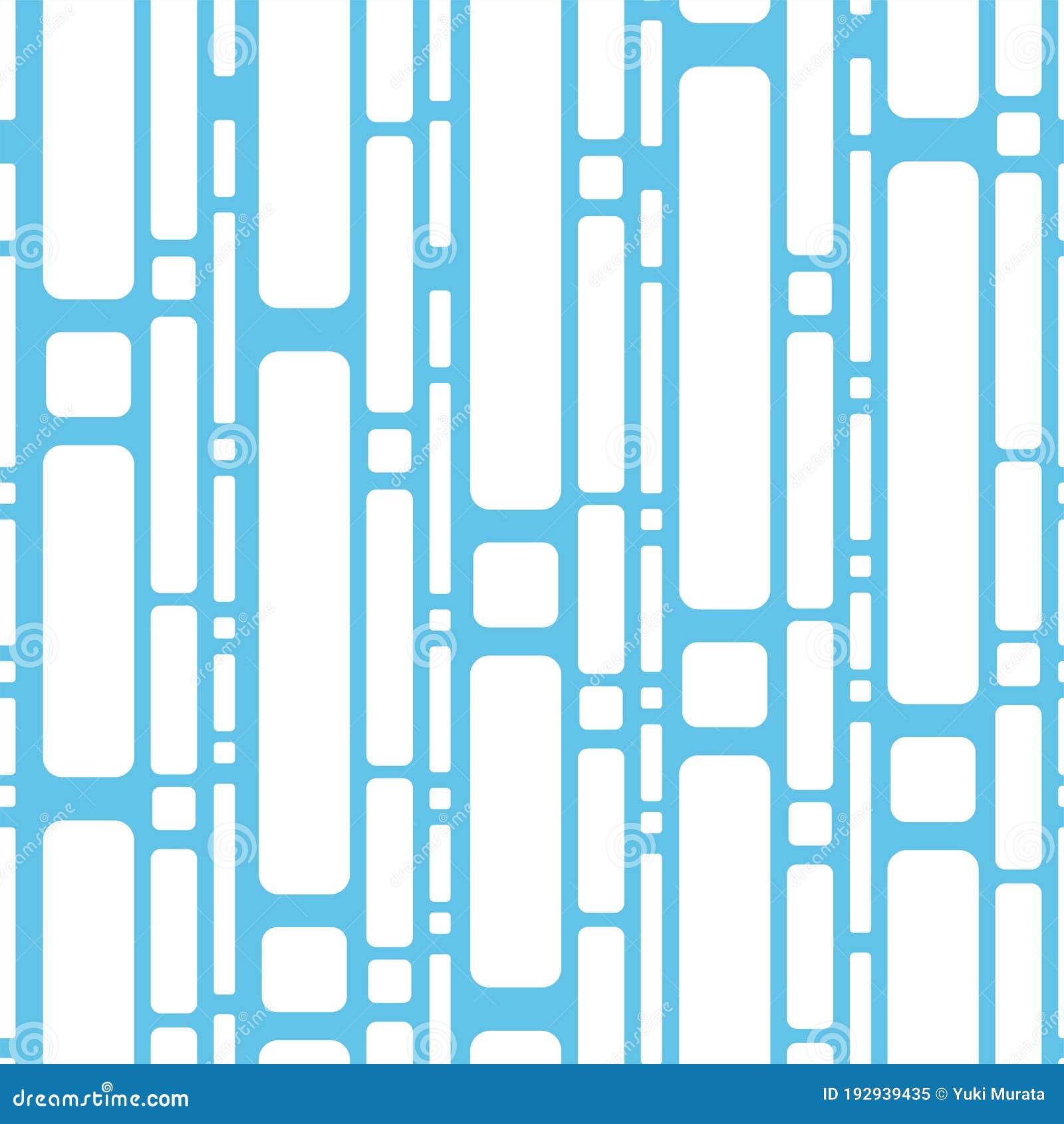 White Hand Painted Simple Rectangular Pattern Variation Stock ...