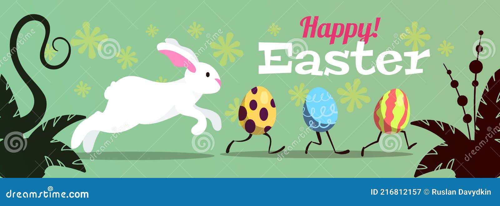 Rabbit Fleeing Stock Illustrations – 9 Rabbit Fleeing Stock ...