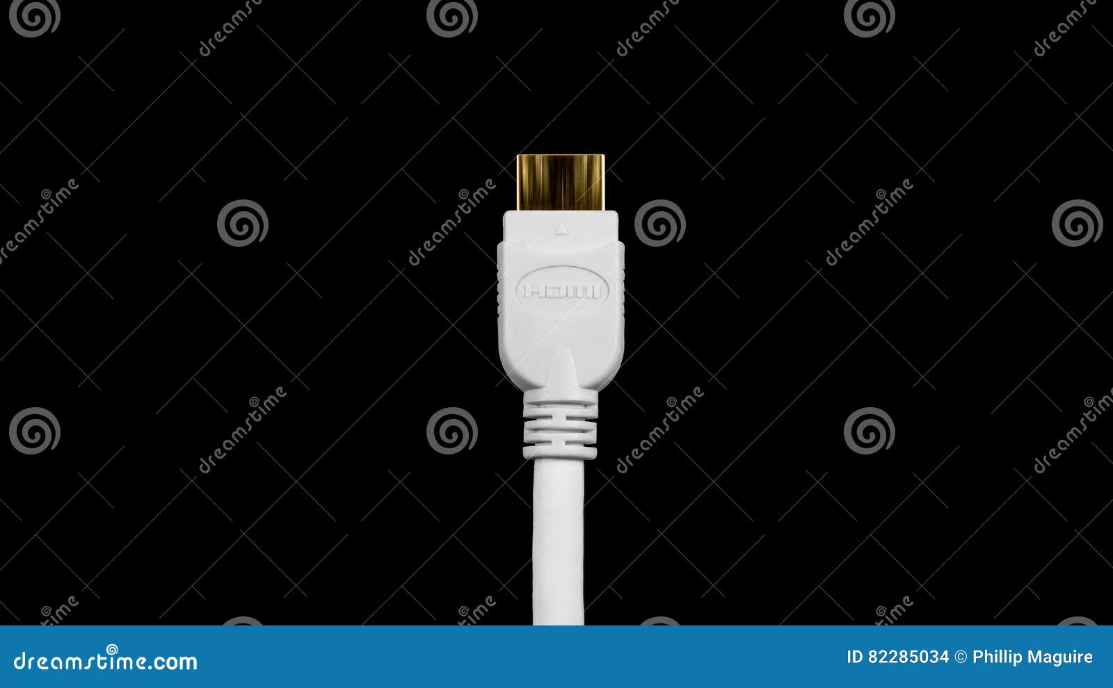 White HDMI cable stock photo. Image of proprietary, interface - 82285034
