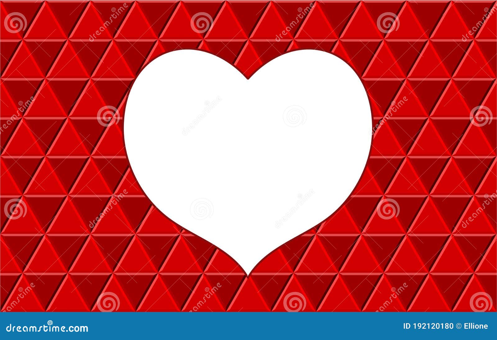 White heart frame stock illustration. Illustration of symbol - 192120180