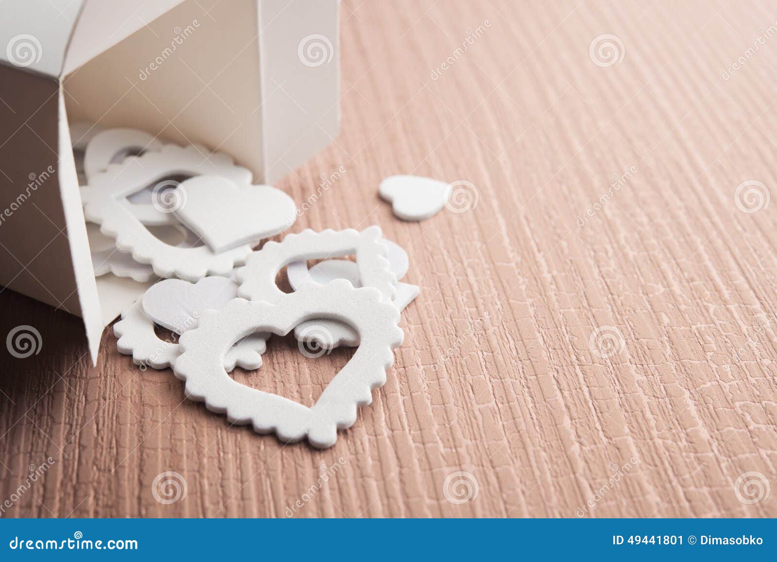 White heart symbol in box stock image. Image of concept - 49441801