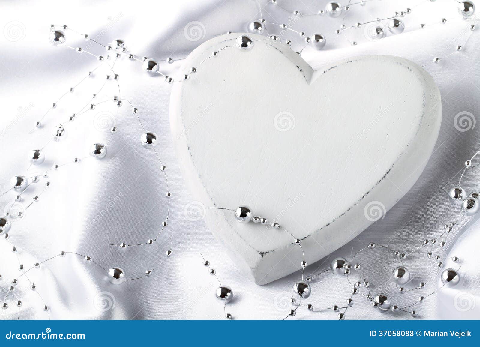 White heart stock photo. Image of beauty, crystal, design - 37058088