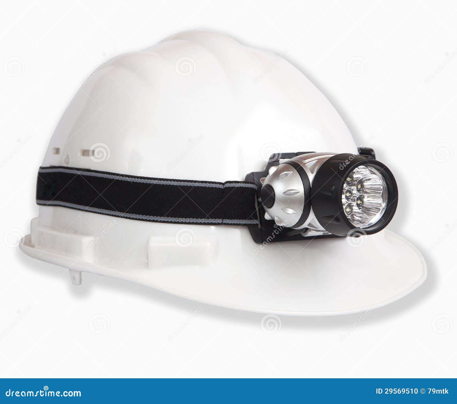 White helmet and lantern stock photo. Image of shiny - 29569510