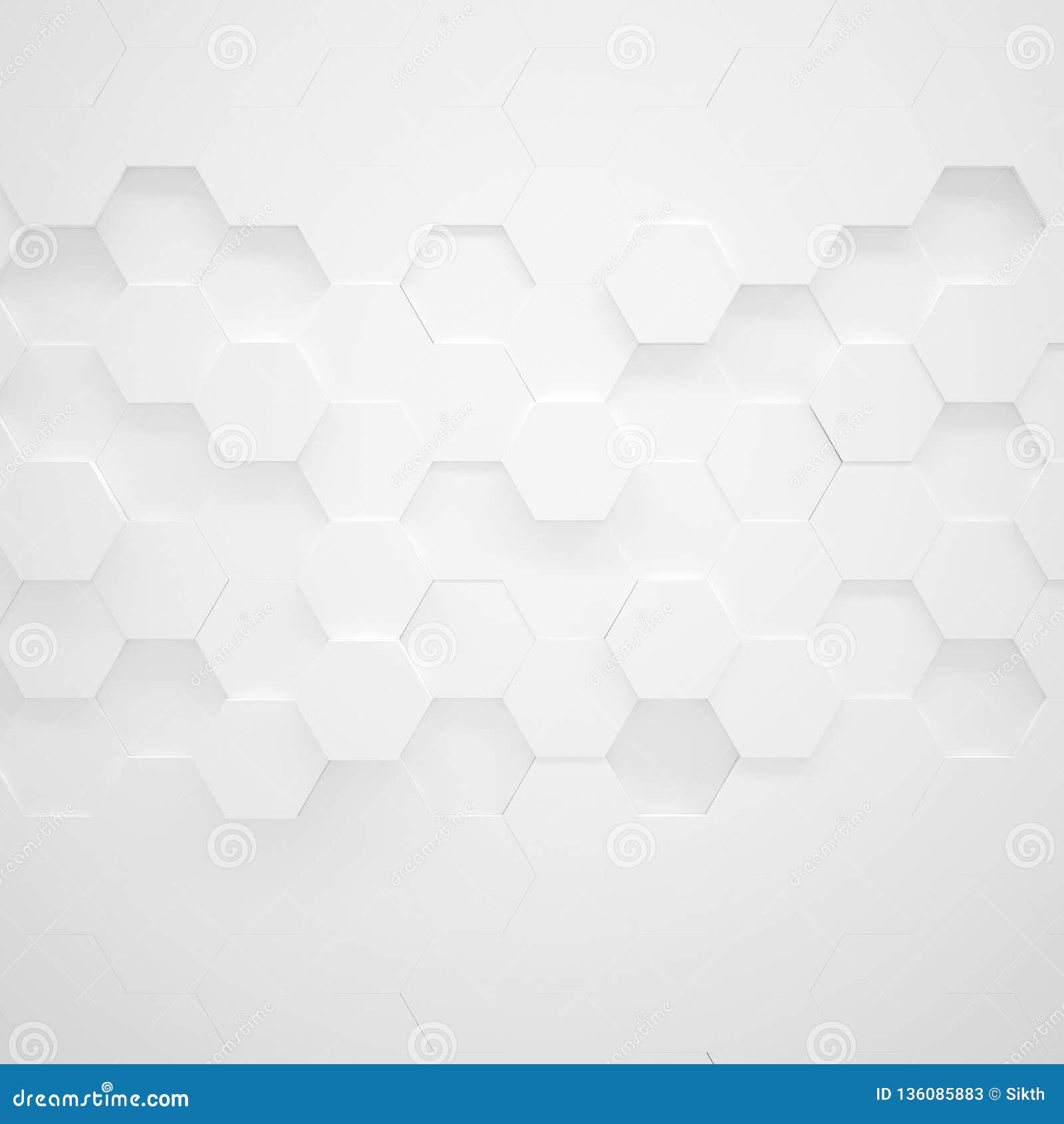 Hexagon Texture. Grey Honeycomb Mosaic. Realistic Mesh Cells. Abstract ...