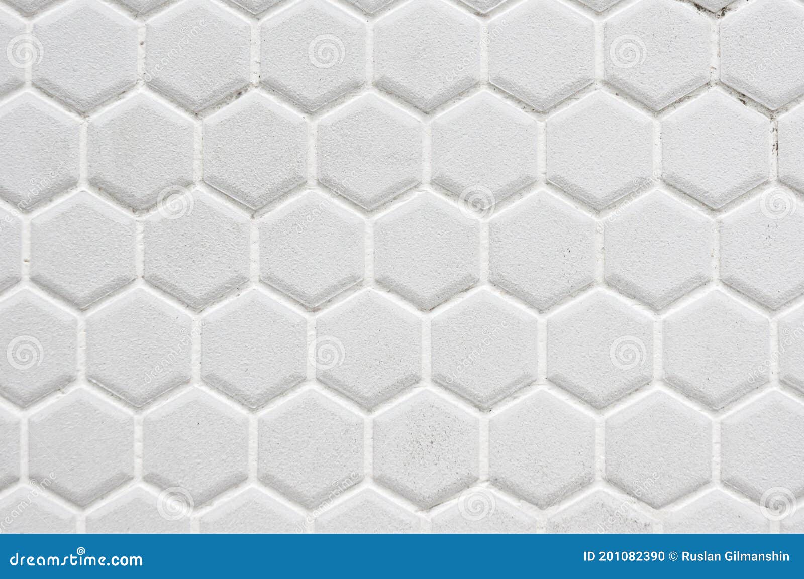 White Hexagon Tile Wall for Background, for Interiors Design. Hexagonal ...