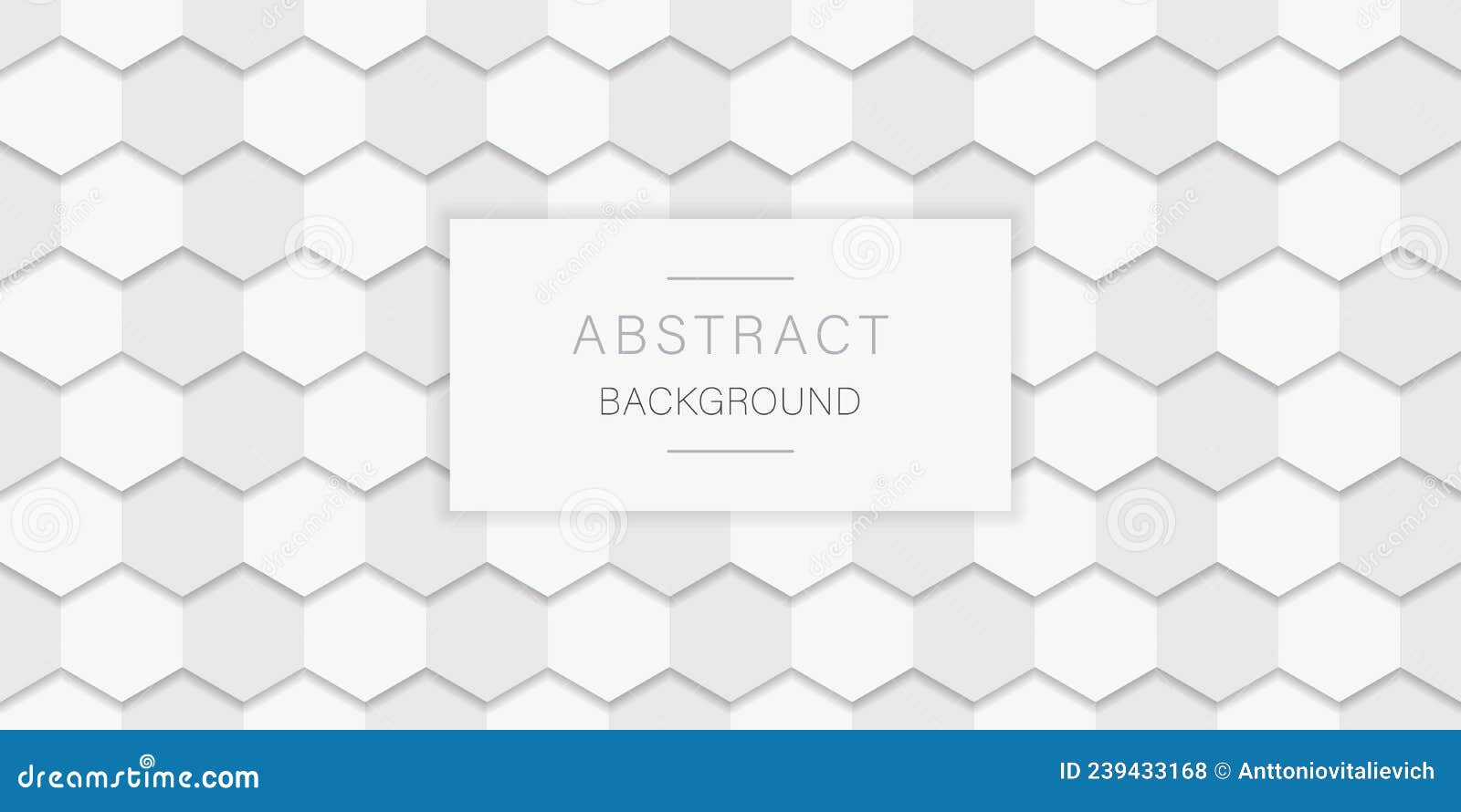 White Hexagonal Futuristic Simple Background. Hexagon White Background ...