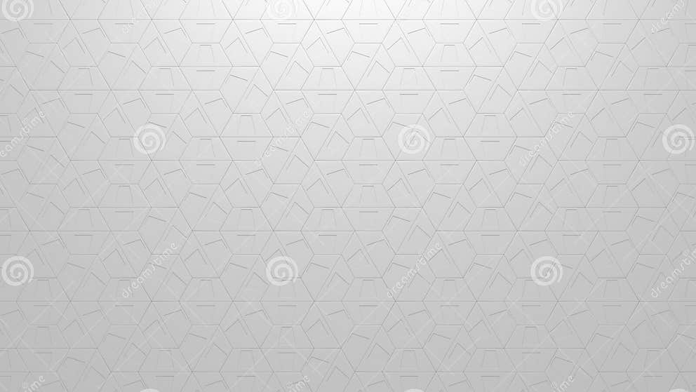 White High-Tech Professional Background with Geometric Pattern (3D ...