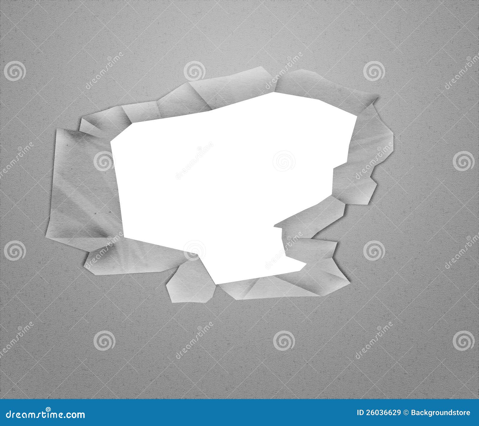 White Hole in the Paper stock image. Image of abstract - 26036629
