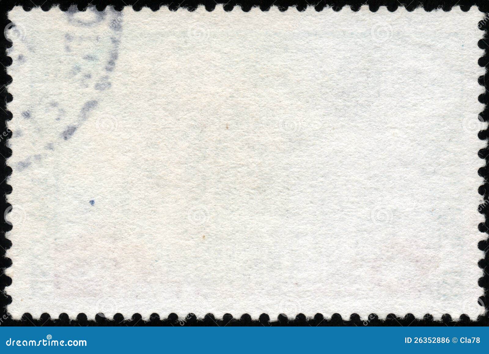 White horizontal stamp stock photo. Image of aged, post - 26352886