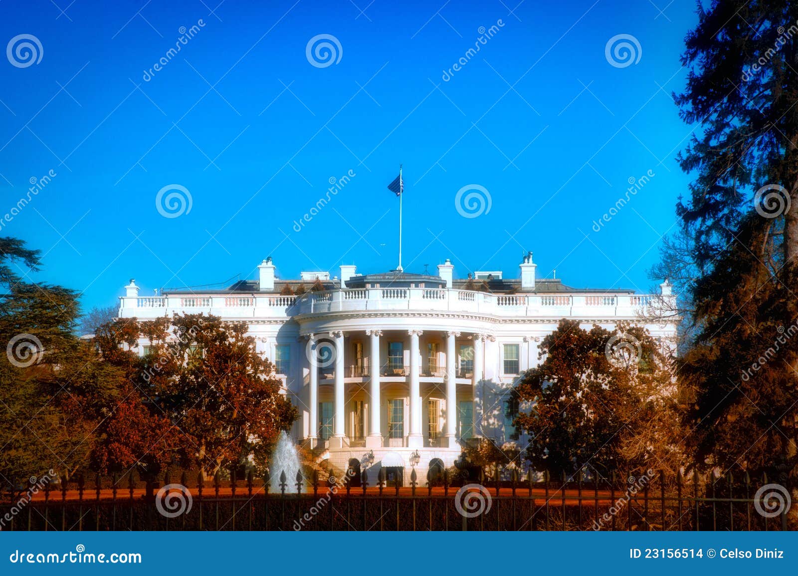 White House building stock photo. Image of architectural - 23156514