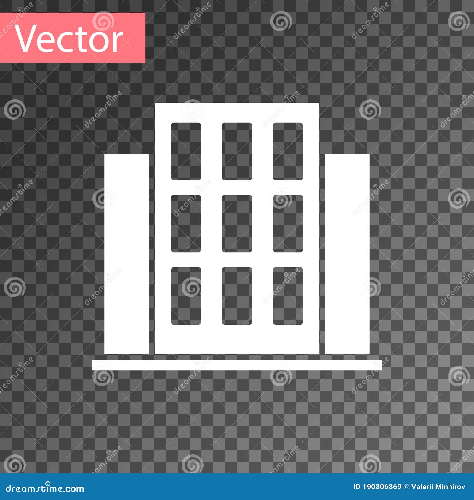 White House Icon Isolated on Transparent Background. Home Symbol Stock ...