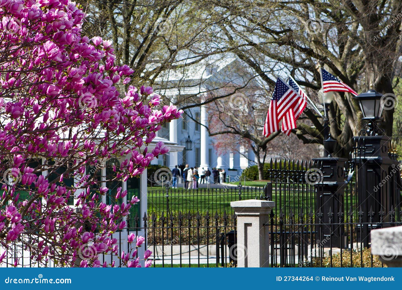 White House in springtime stock photo. Image of elections - 27344264