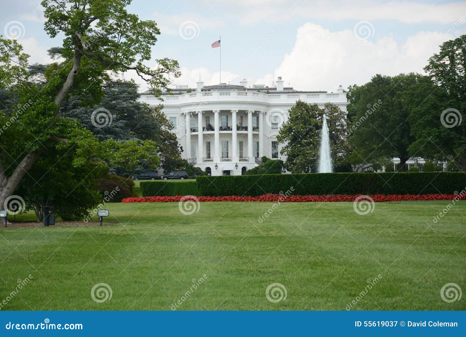The White House stock image. Image of attractions, washington - 55619037