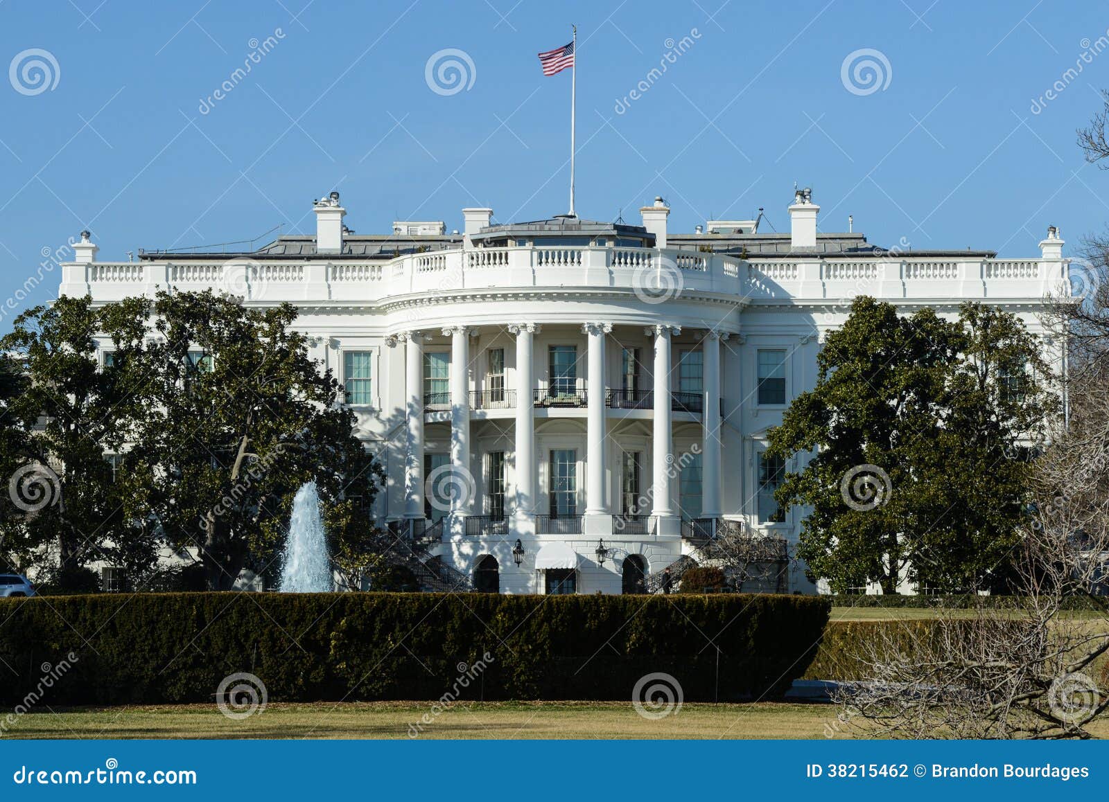 White House stock photo. Image of congress, columns, beautiful - 38215462