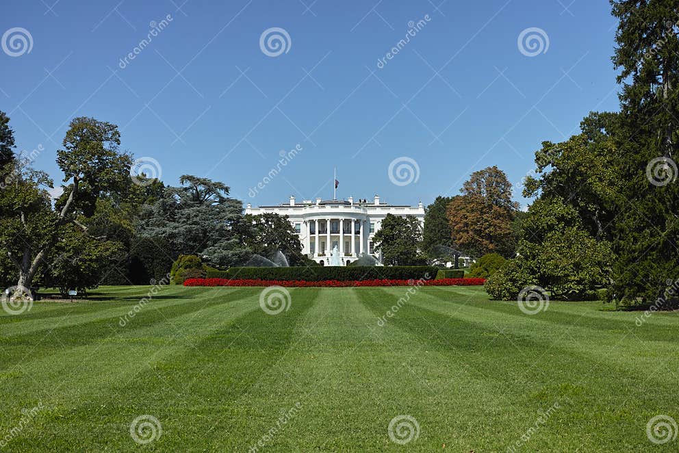 The White House stock image. Image of office, capital - 33825375