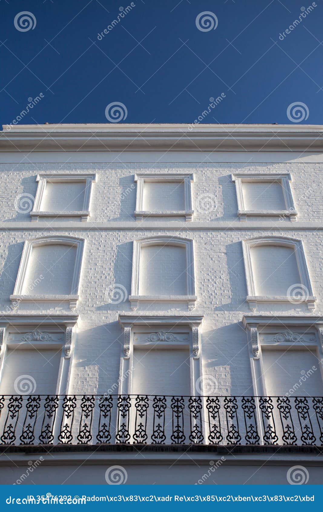 White House without Windows Stock Photo - Image of architecture, brick ...