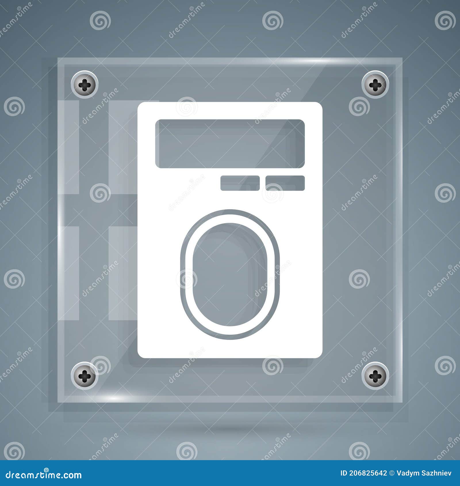 White Human Hand Scanning with Finger Scan on Access Control Machine ...