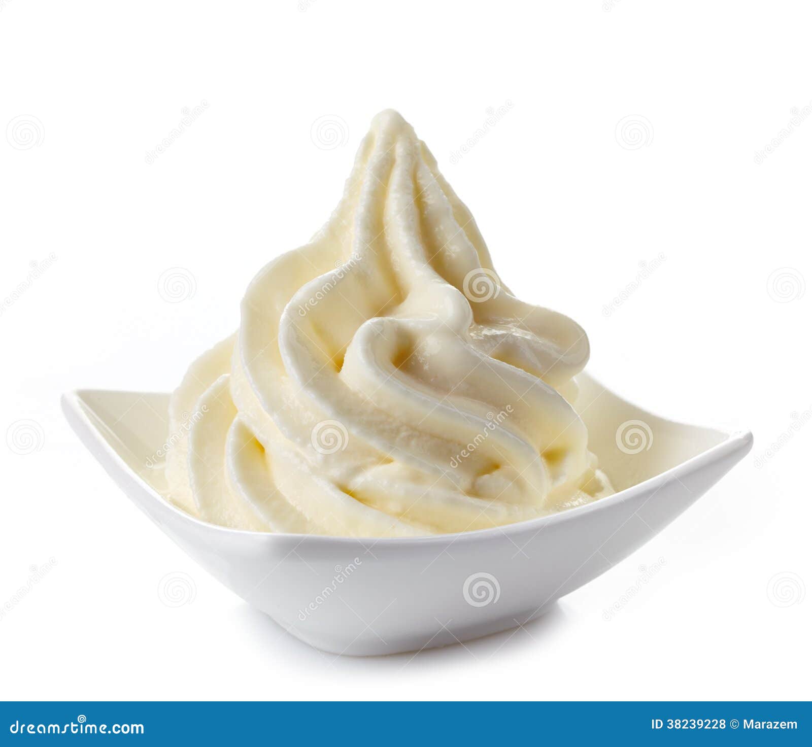 White ice cream stock photo. Image of sugar, freshness - 38239228