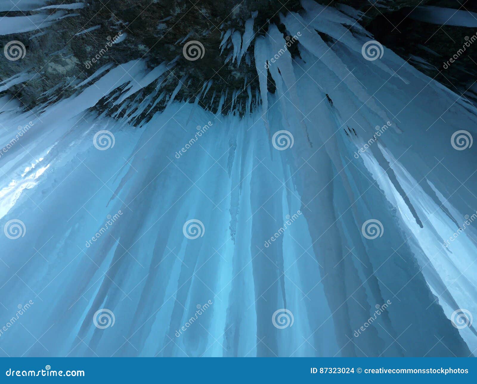 White Ice Glacier Picture. Image: 87323024