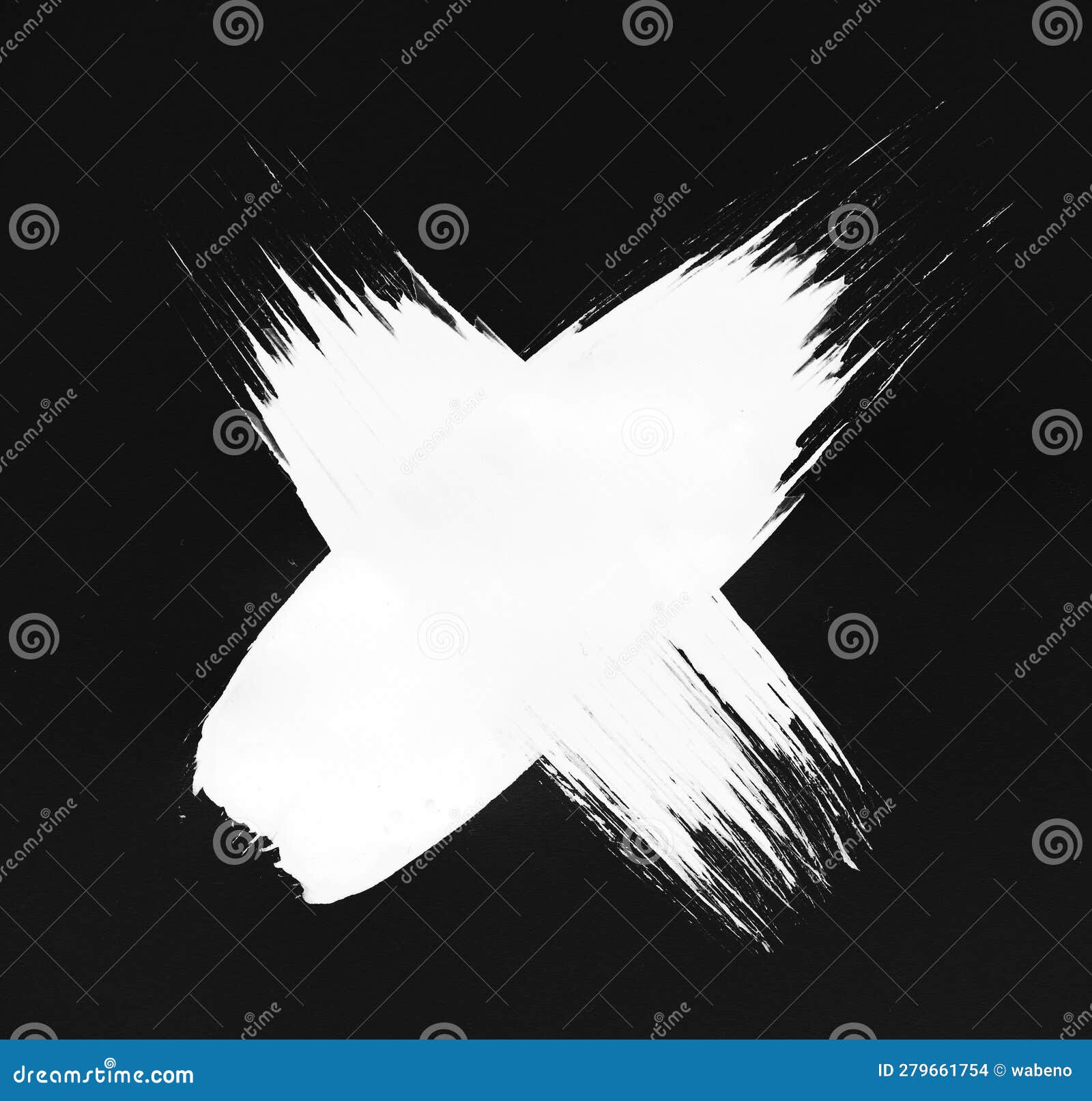White X ink letter stock photo. Image of handwritten - 279661754