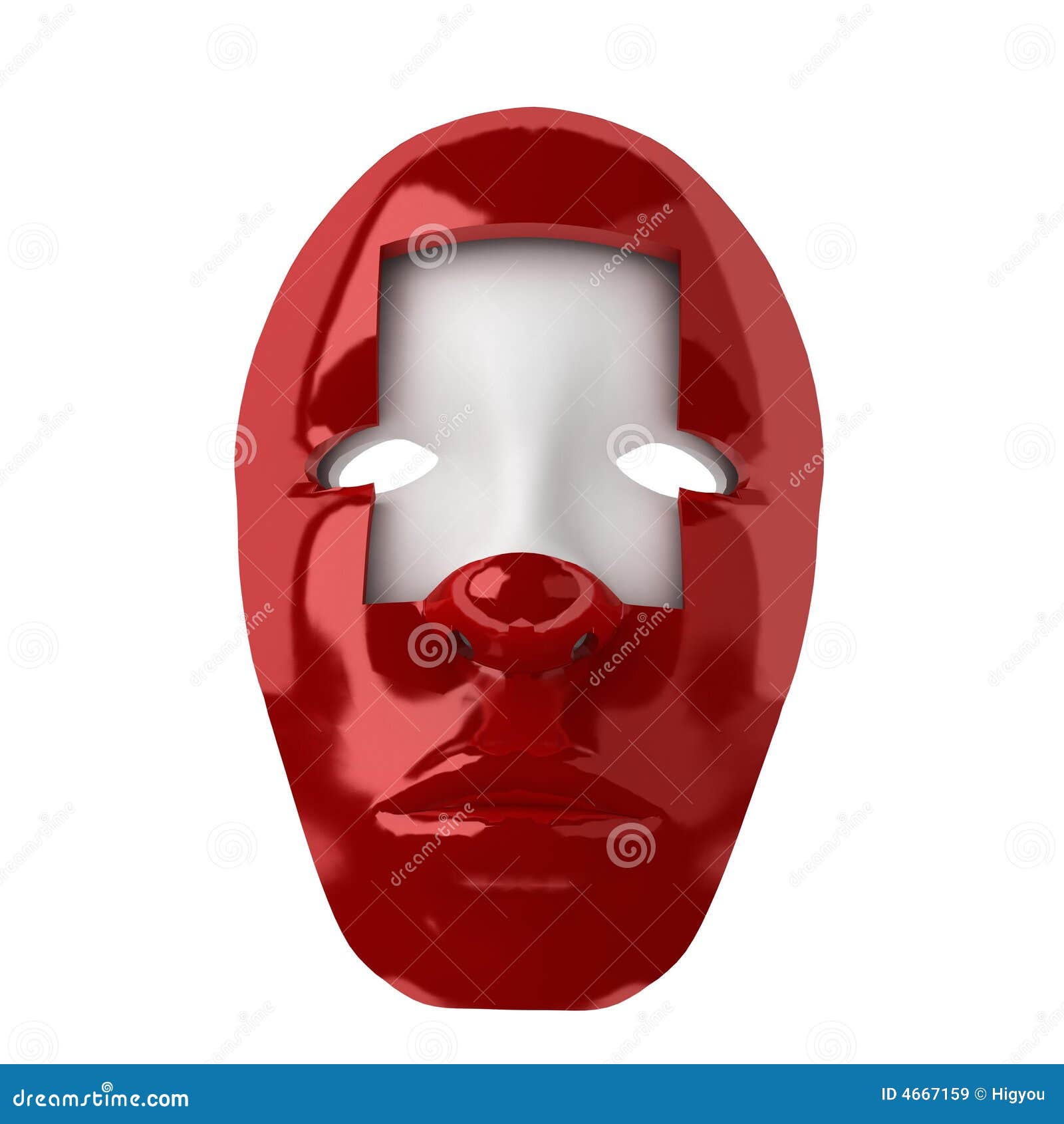 White Inner Mask stock illustration. Illustration of human - 4667159