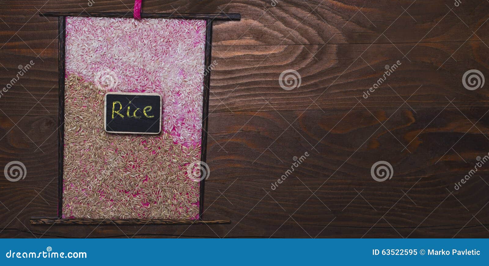 White and integral rice stock image. Image of signboard - 63522595