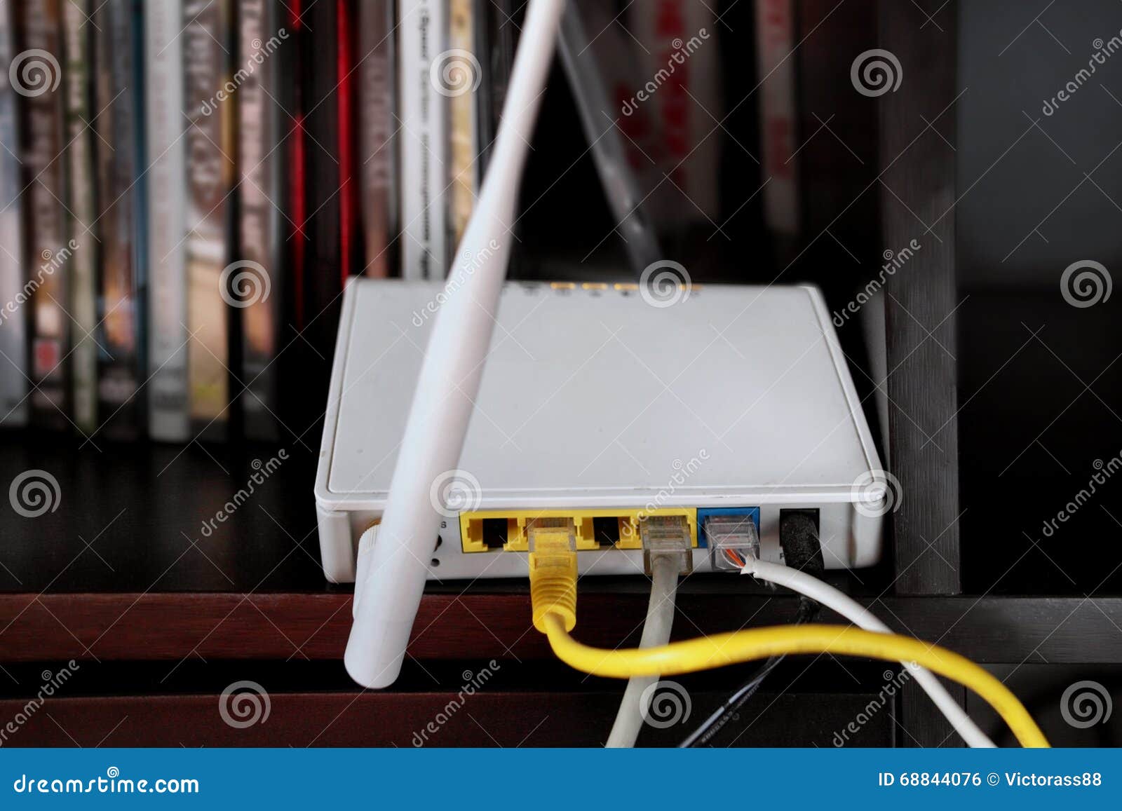 White Modem Cable. Stock Photo | CartoonDealer.com #80766258